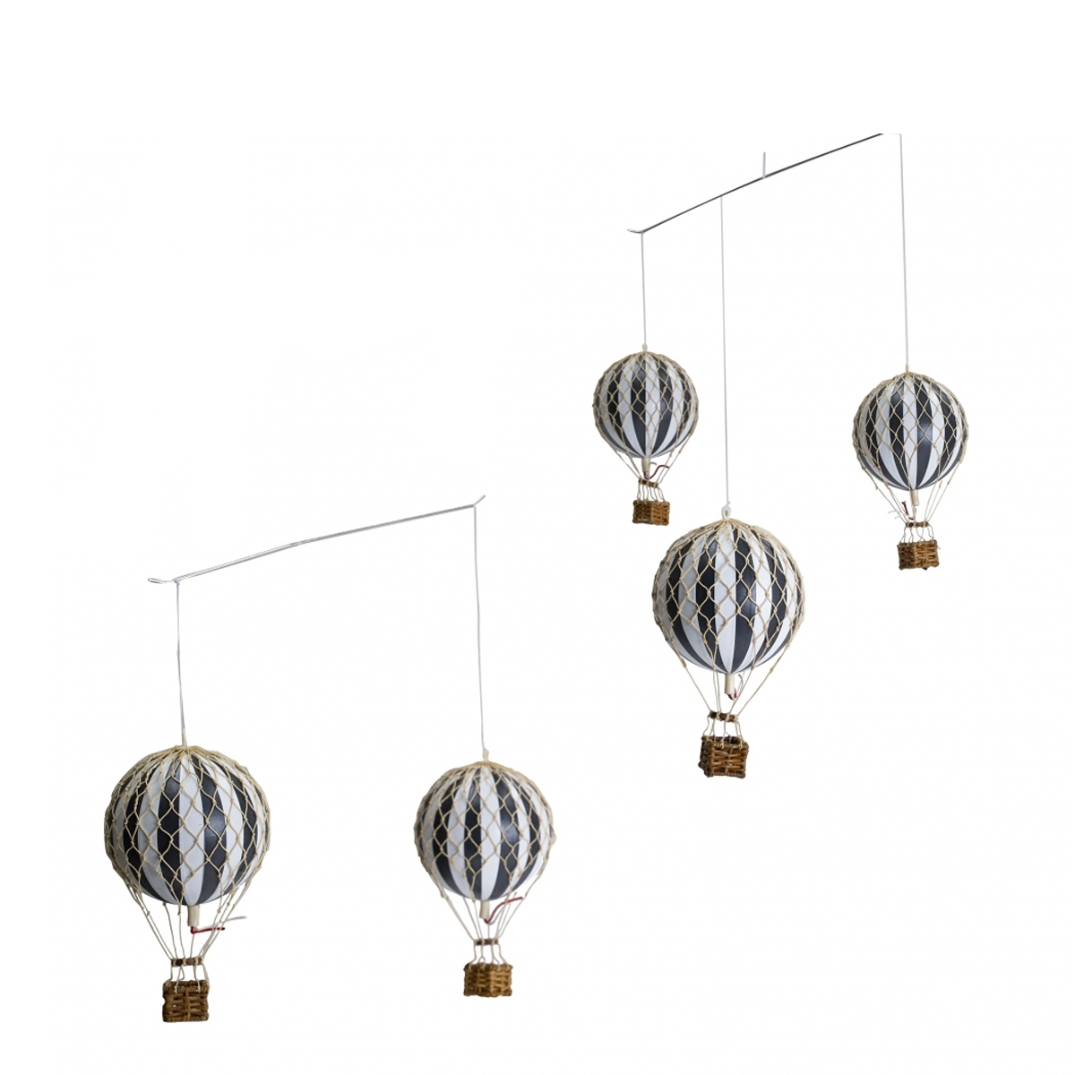 Authentic Models, uro med luftballoner - sort og hvid - Authentic Models - Børneneskartel.dk